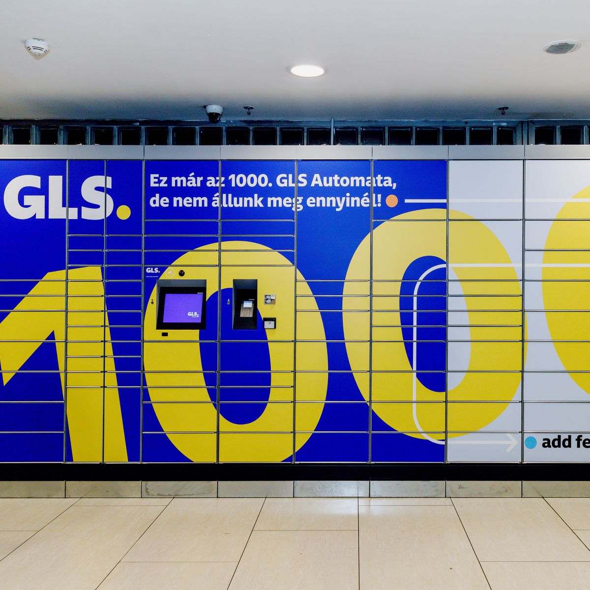 GLS Automata 1000 e-Van • Allee Bevásárlóközpont